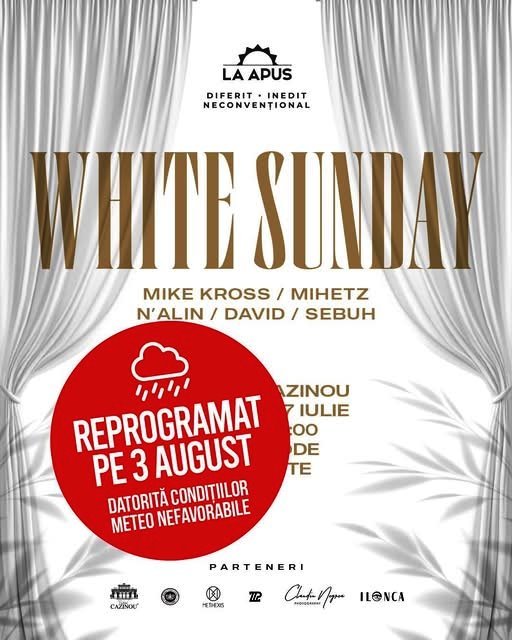 Vremea capricioasă mută evenimentul „La Apus” pe 3 august · Special Arad