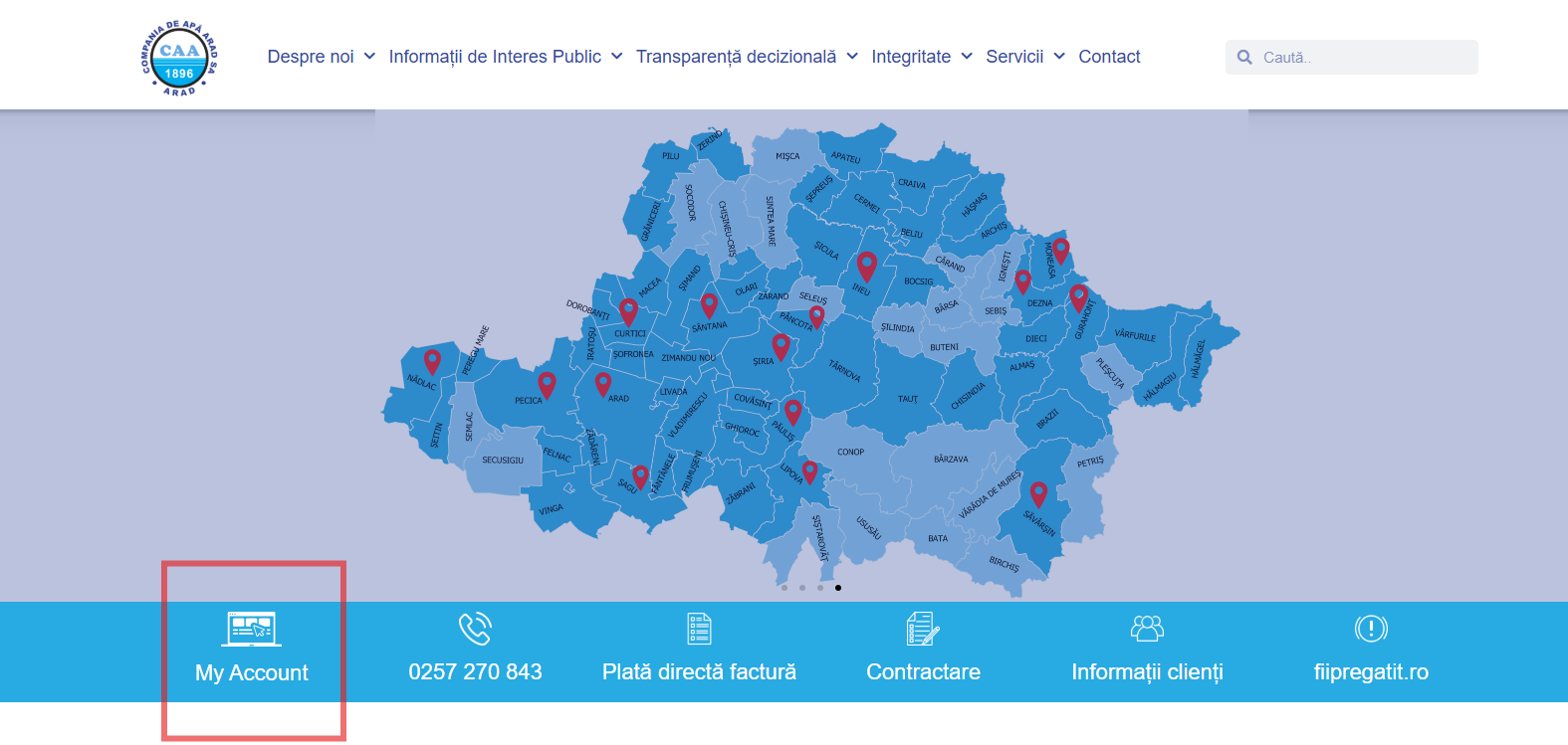 Compania de Apă Arad lansează platforma MyAccount · Special Arad
