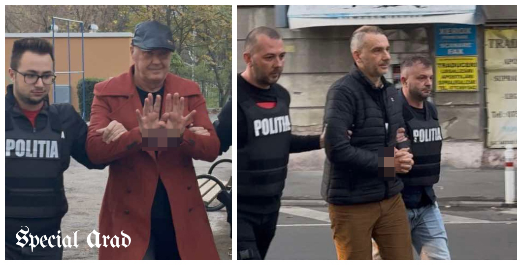 VIDEO. Frații Alin și Adrian Văcean au fost arestați preventiv pentru ...