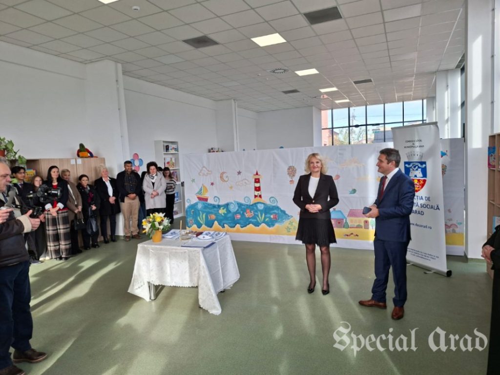 A fost inaugurat centrul social dedicat copiilor și familiilor aflate ...