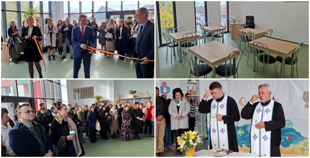 A fost inaugurat centrul social dedicat copiilor și familiilor aflate ...